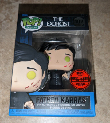 Funko Pop! Digital #107 Father Karras The Exorcist WB Horror /2050 | eBay