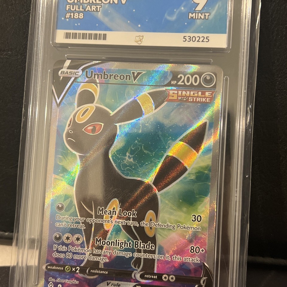 Umbreon V Full Art Ace 9 Evolving Skies | eBay UK