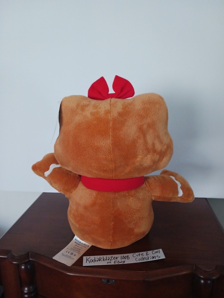 Build A Bear Gingerbread Cookie Frog Girl Plush Christmas Winter ...