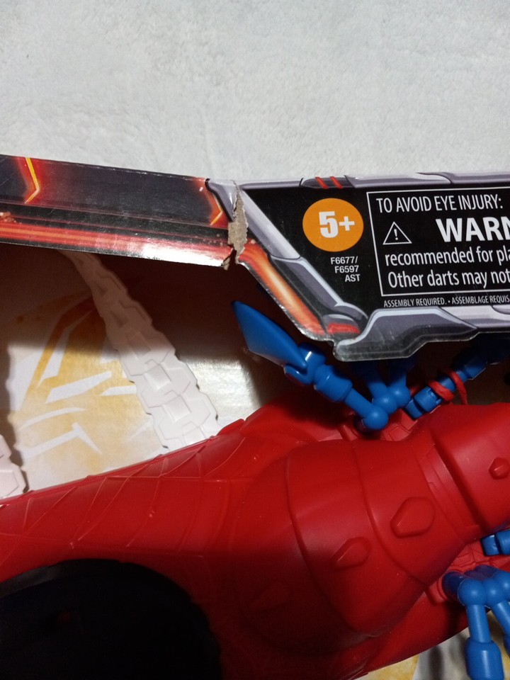 Marvel Mech Strike Mechasaur Spider-Man Arachno Toy Blaster ...