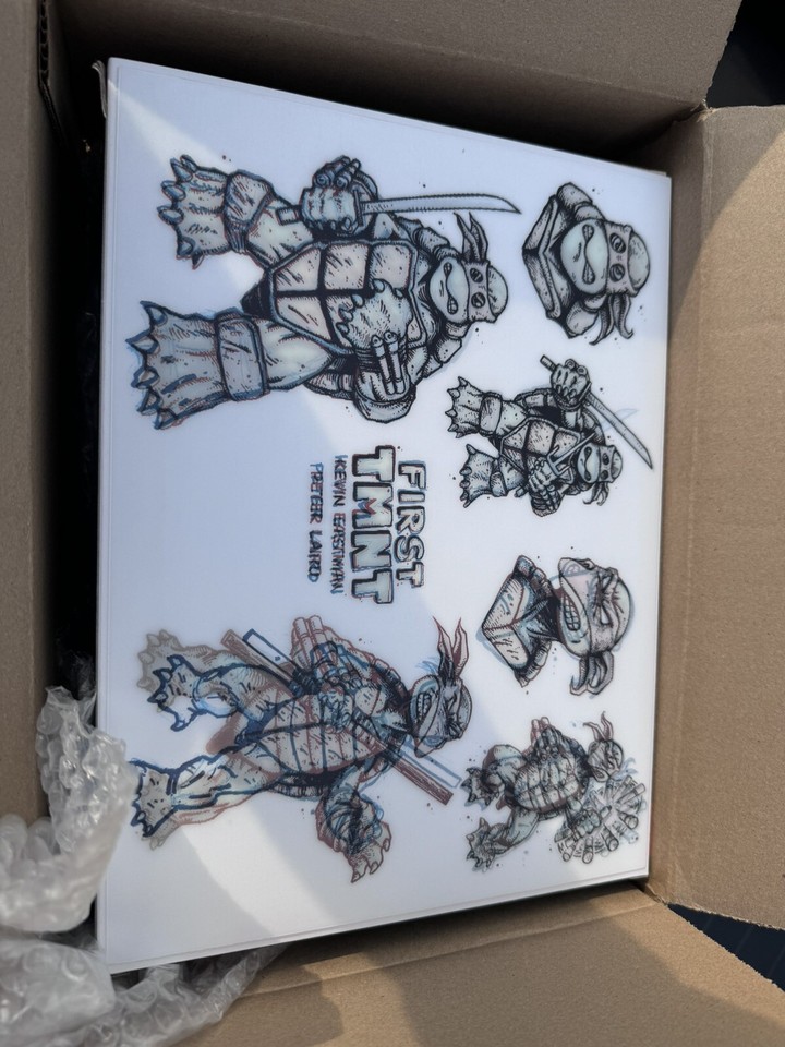 NECA SDCC 2024 TMNT FIRST TURTLES EASTMAN & LAIRD'S 40th ANNIVERSARY ...