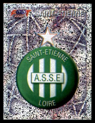 Panini (France) FOOT 2007 - Saint-Étienne Écusson Saint Etienne No. 347 ...