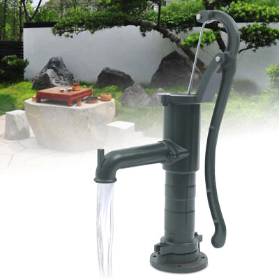 Hand Water Pump Well Water Pitcher Pump Durable Suction Lift TO 19.69ft ...