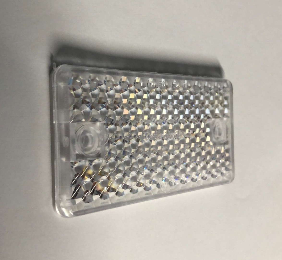 Jokon Clear Front Reflector Screw On Type for Caravan Motorhome or ...