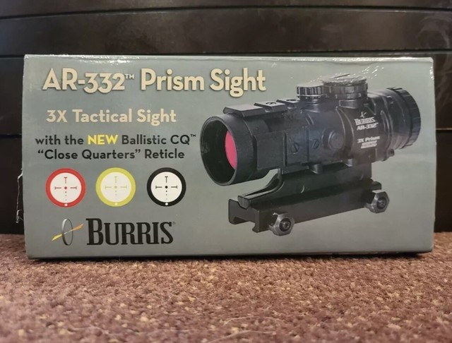 Burris AR-332 Ar Tactical 3x 32mm Prism Sight Rifle Scope for sale ...