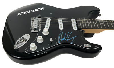 Chad Kroeger NICKELBACK Signed Autograph Electric Guitar Lead Singer ...