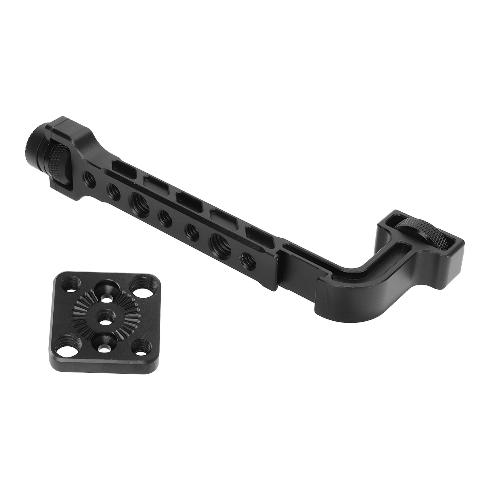 Monitor Mount Extenstion 360 Degree Rotation Cold Shoe Plate Extension ...