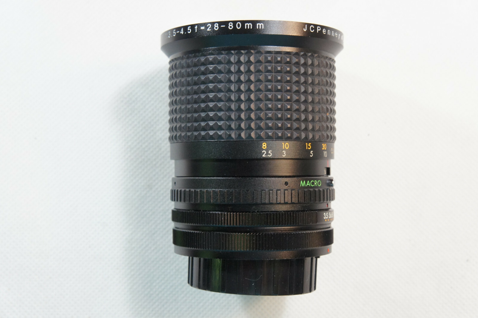JCPenney Multi-Coated Optics Lens 28-80mm f/3.5-4.5 One Touch Macro ...