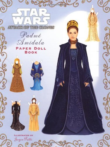 PADME AMIDALA PAPER DOLL BOOK (STAR WARS, EPISODE II: By Random House ...