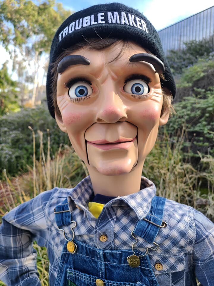 Fats Movie Magic Replica Ventriloquist Dummy Doll Puppet Figure | eBay