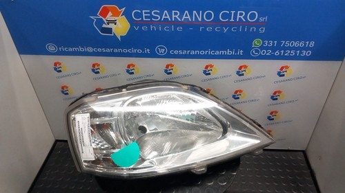 Proiettore-Faro Dx. 8200744754 DACIA Logan ( 05/08>10/12