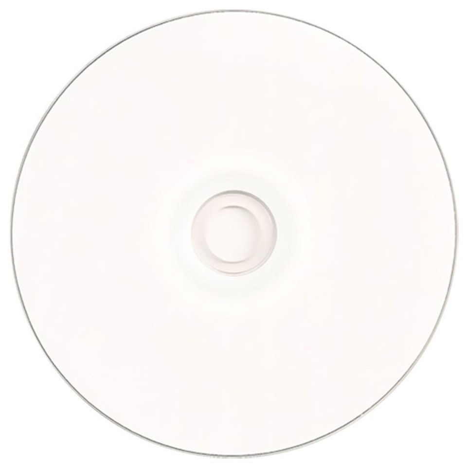 100 Smartbuy CD-R 52X 700MB/80Min White Inkjet Printable Blank ...