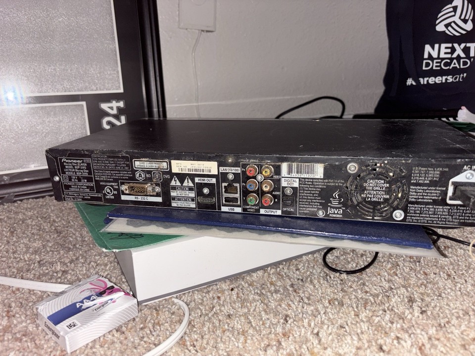 Pioneer Elite DVD and Blu-ray Player Model BDP-31FD No Remote Tested ...