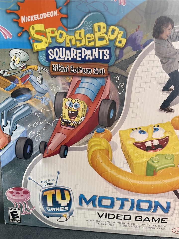 Jakks Pacific SpongeBob Squarepants Plug & Play TV Motion Video Game | eBay