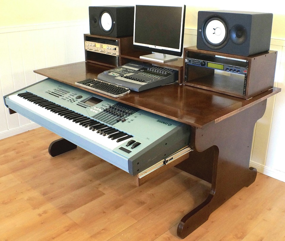 Music desk/ Studio desk / Production desk/ Recording Desk/ DAW/ Studio ...