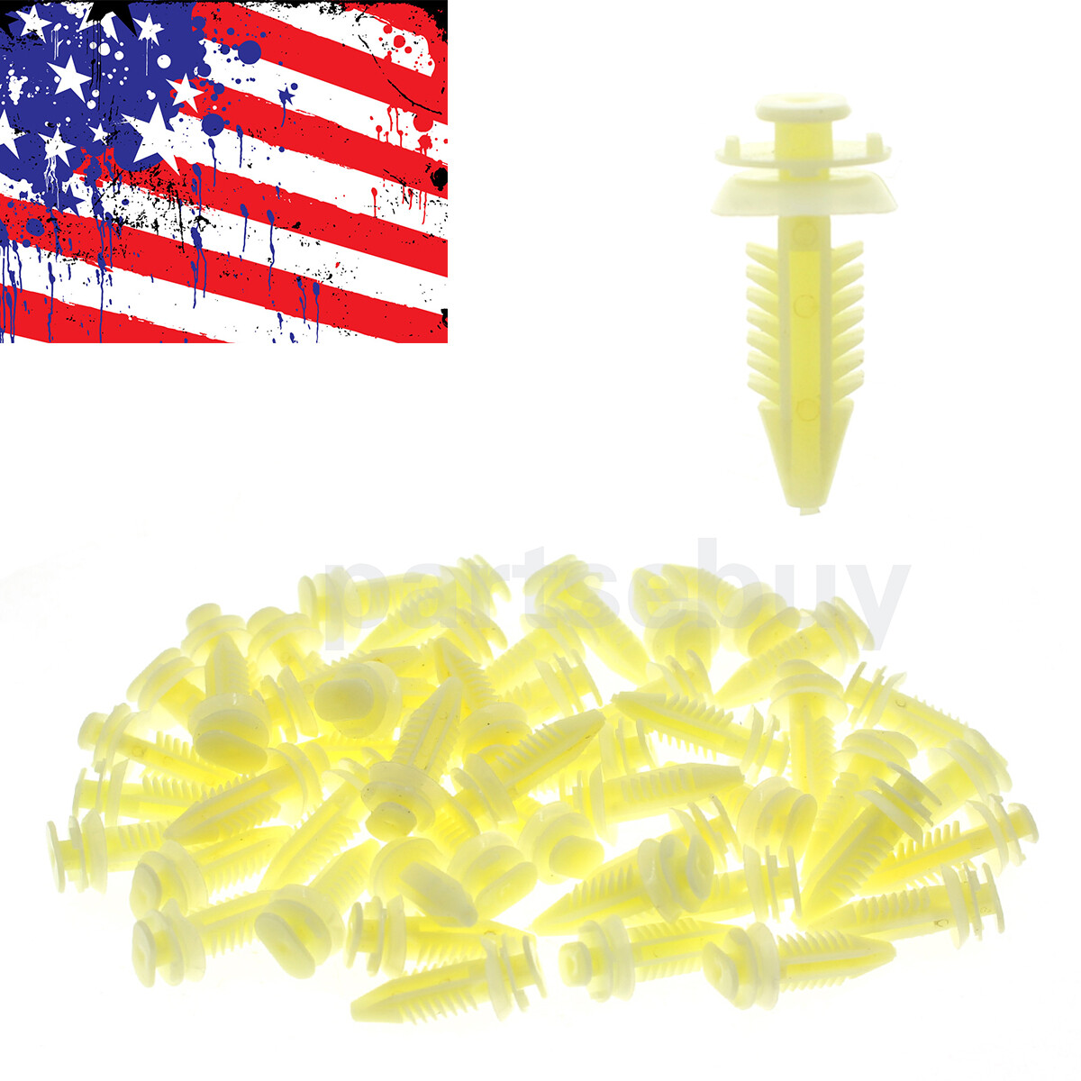 50 Door Panel Retainer Trim Clip 15545202 For GM Chevrolet Silverado ...