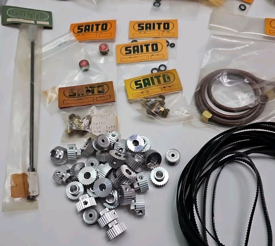 Saito Vintage Model Steam Engine w/Boiler OE1/OB1-NOS/NIB With accessories Lot | eBay