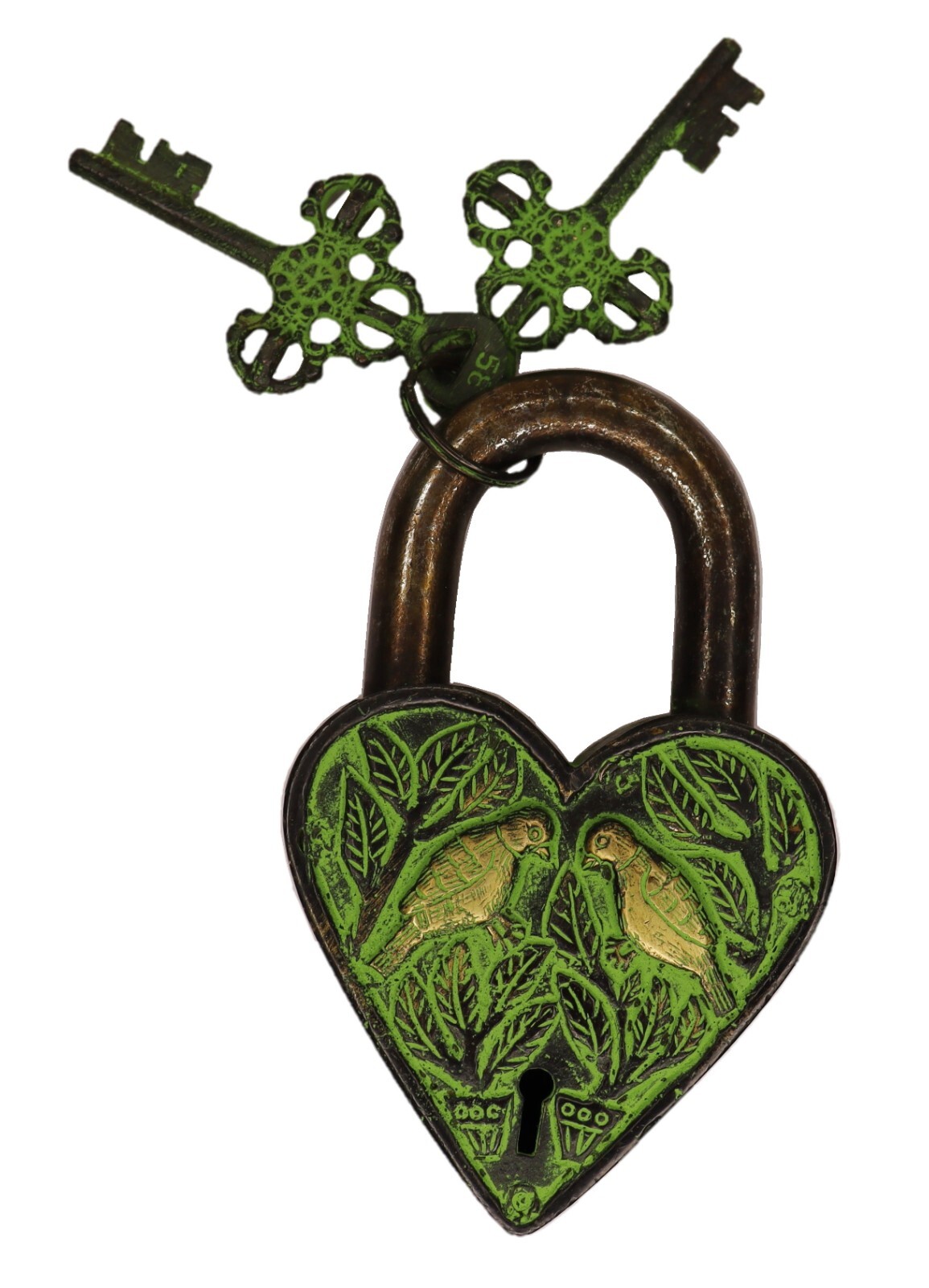 Antique Heart Locks