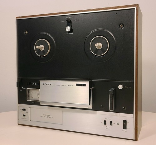 SONY TC-355 TAPECORDER REEL-TO-REEL TAPE RECORDER VINTAGE 1969 | eBay