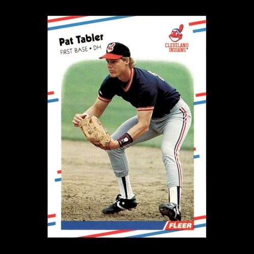Pat Tabler 1988 Fleer Cleveland Indians #618 R326W 15 | eBay