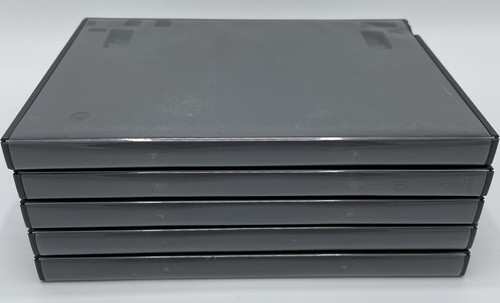 Mixed Lot Of 5 Nintendo Gamecube NGC Empty Game Cases Black OEM Genuine ...