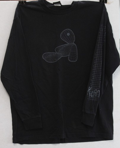 Korn Issues t-Shirt Black XL Rock Band Unisex Long Sleeve Chest 44 ...