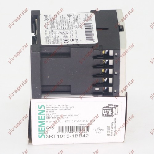 NEW SIEMENS circuit breaker 3RT1015-1BB42 3RT10151BB42 One year ...