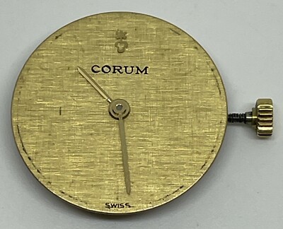 CORUM MOVEMENT Swiss 17 Jewels 3 Positions Runs | eBay