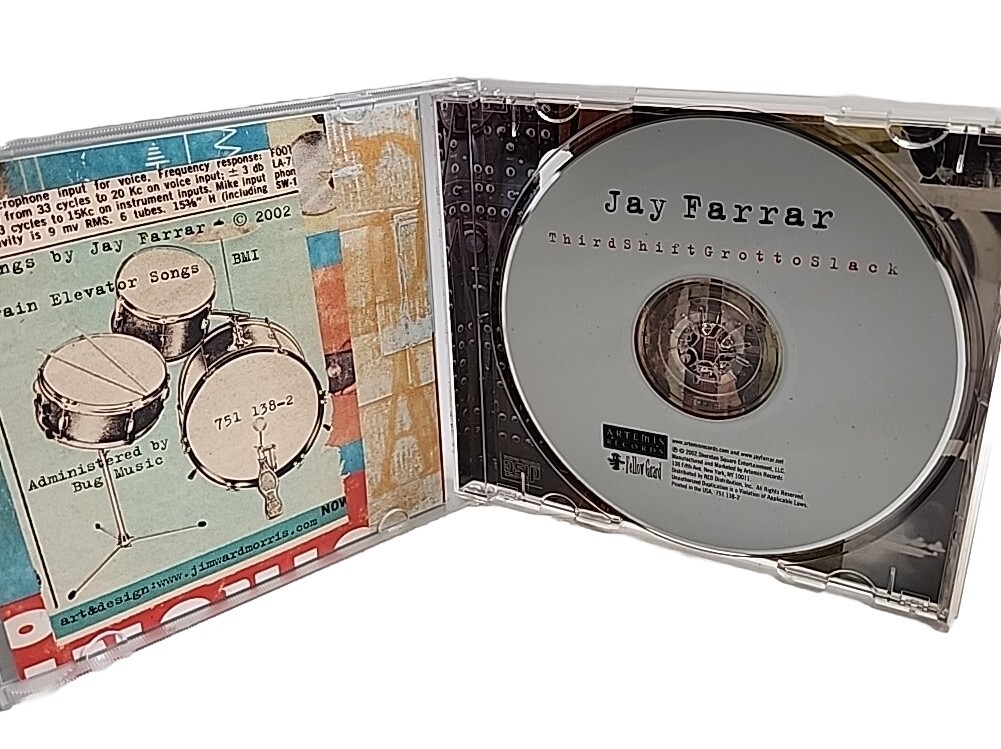 ThirdShiftGrottoSlack [EP] by Jay Farrar (CD, Aug-2002, Artemis Records ...