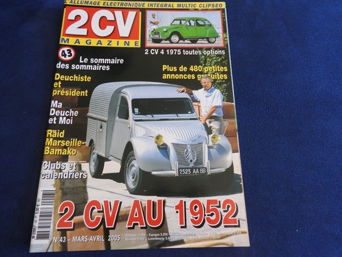 revue 2CV magazine n°43 | eBay
