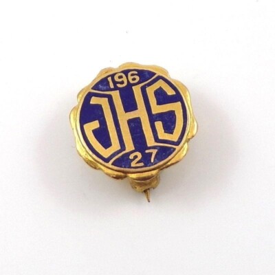 Vintage Solid 14k Yellow Gold Jhs 196 27 Small Tie Tack Lapel Pin Ebay