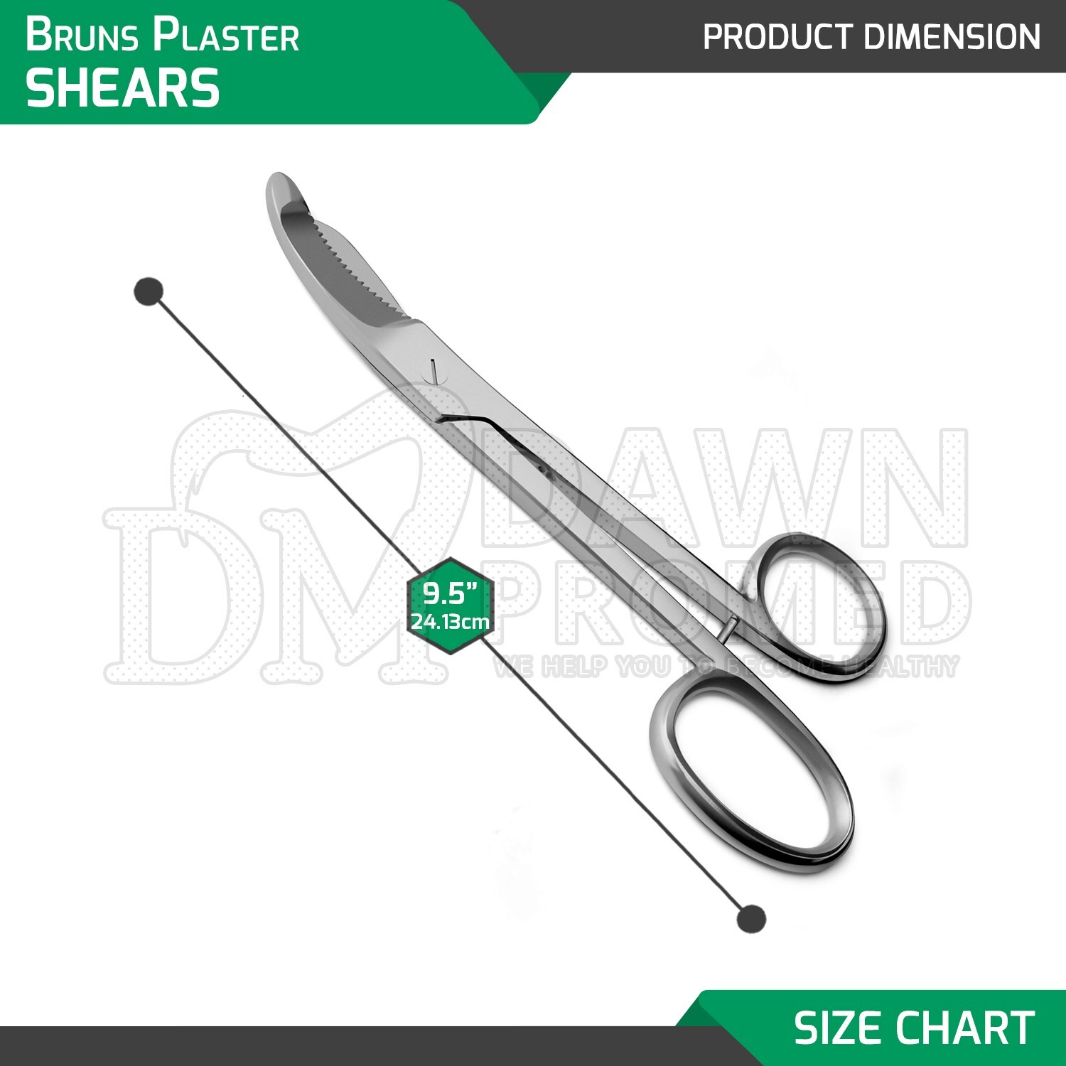 6 Pcs Bruns Esmarch Plaster Shears 9.5" Serrated Blade Cast Cutting Scissors Set | eBay