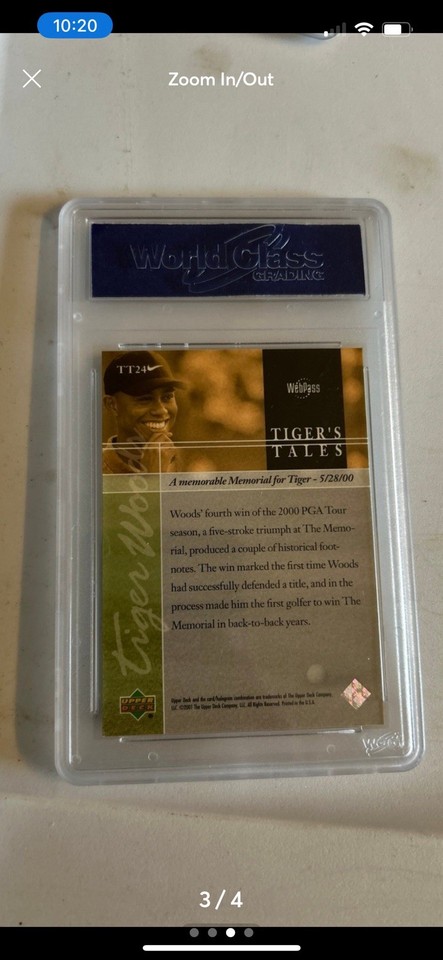 Tiger Woods 2001 Upper Deck | eBay