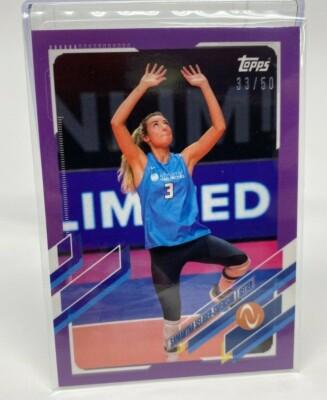 Samantha Seliger Swenson Minnesota Purple /50 Topps 2021 Unlimited ...