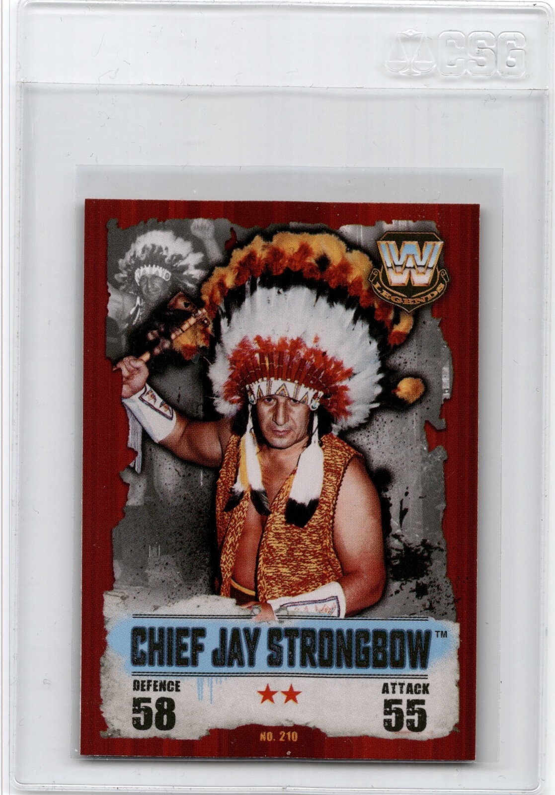 2016 Topps Slam Attax WWE Chief Jay Strongbow | eBay
