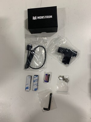 Monstrum F07-B Black Battery Powered Ultra Compact Rail Mount Tactical ...