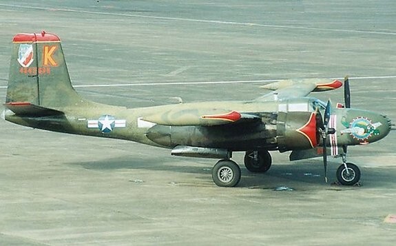 A-26 Invader 122" Wingspan WWII Twin Electric RC Model Airplane Printed ...