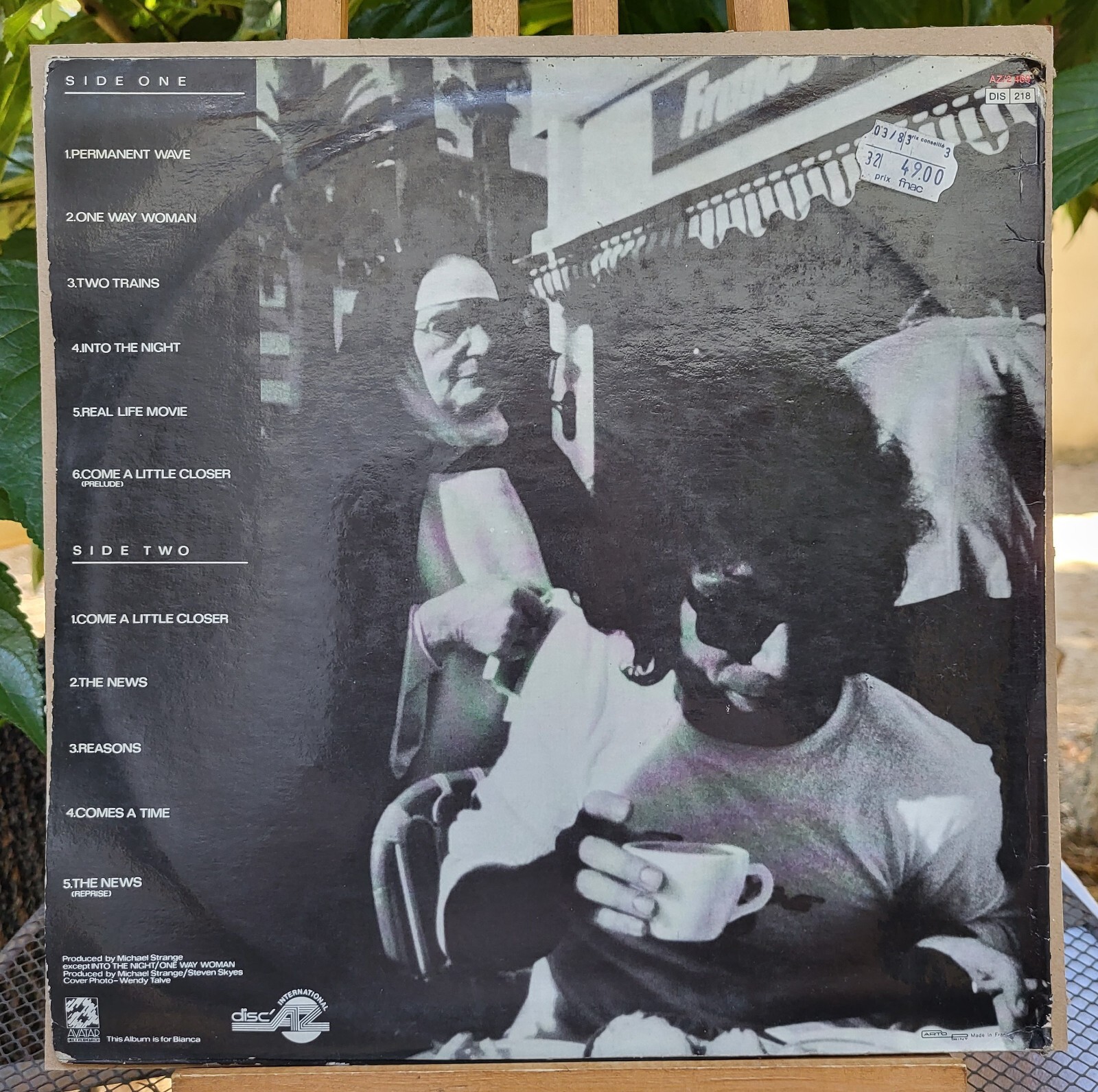 LP 33T Michael Strange And The Straightjackets – Permanent Wave / Fra ...