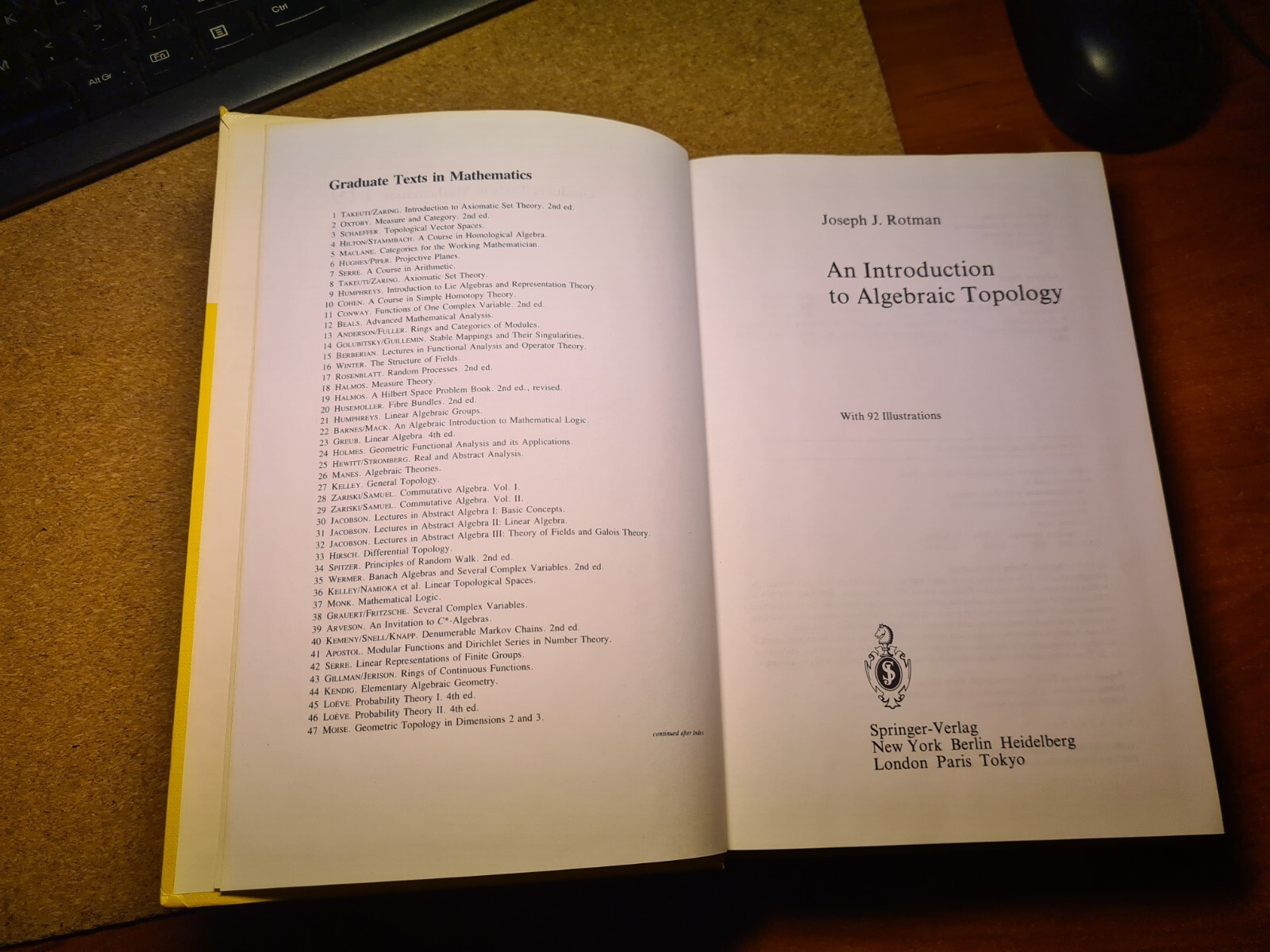 An Introduction to Algebraic Topology by Joseph J. Rotman (Hardcover ...
