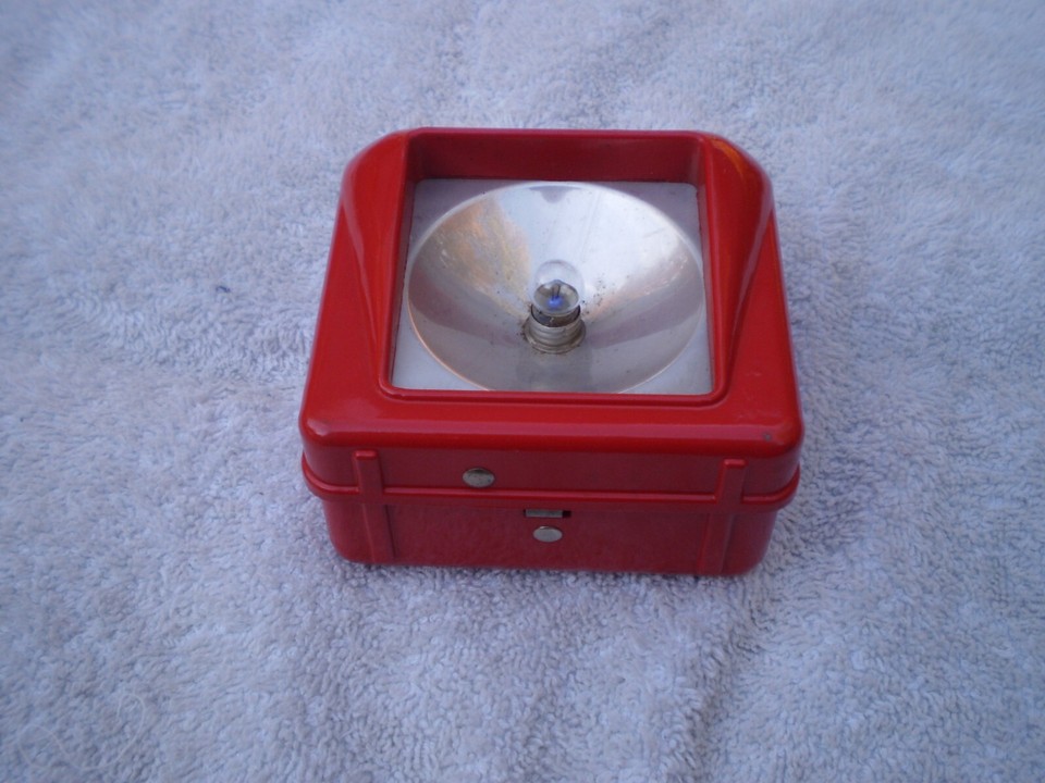 DELTA BUDDY Square Flashlight 1949 | eBay