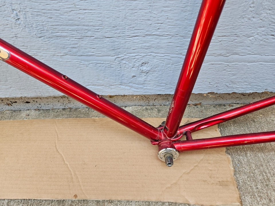 Vintage 58cm SR Semi Pro Road Bike Frame Tange Champion No 2 Chromoly ...