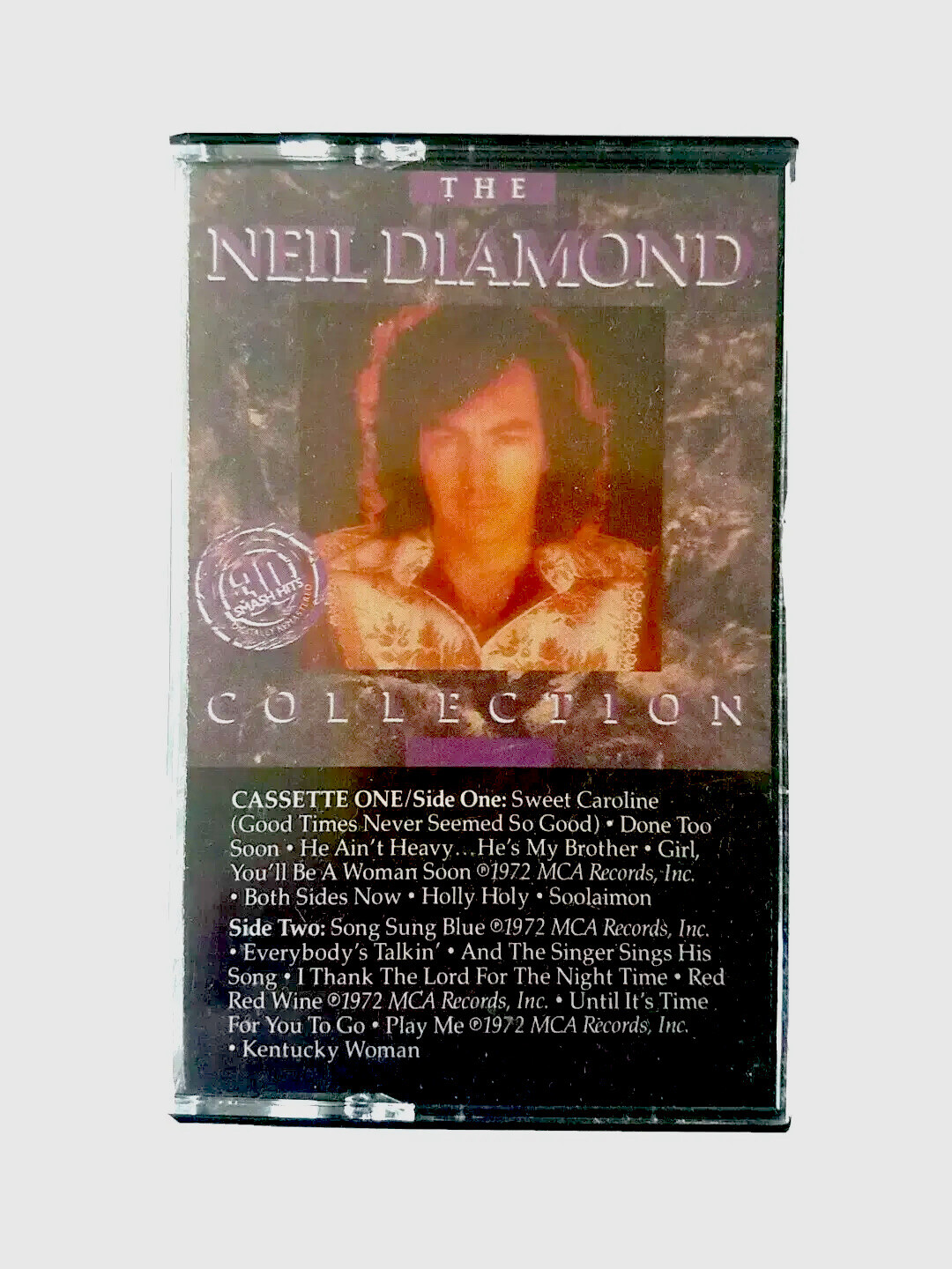 The NEIL DIAMOND Collection Cassette #1 VG+ 1988 MCA Records Classic ...