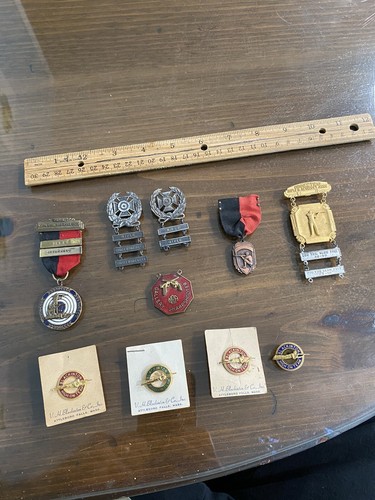 Vintage Rifle Shooting Pins Medals NRA Blackinton 1946 Marksman ...