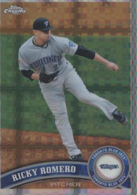 2011 Topps Chrome - Ricky Romero #109 X-Fractor for sale online | eBay