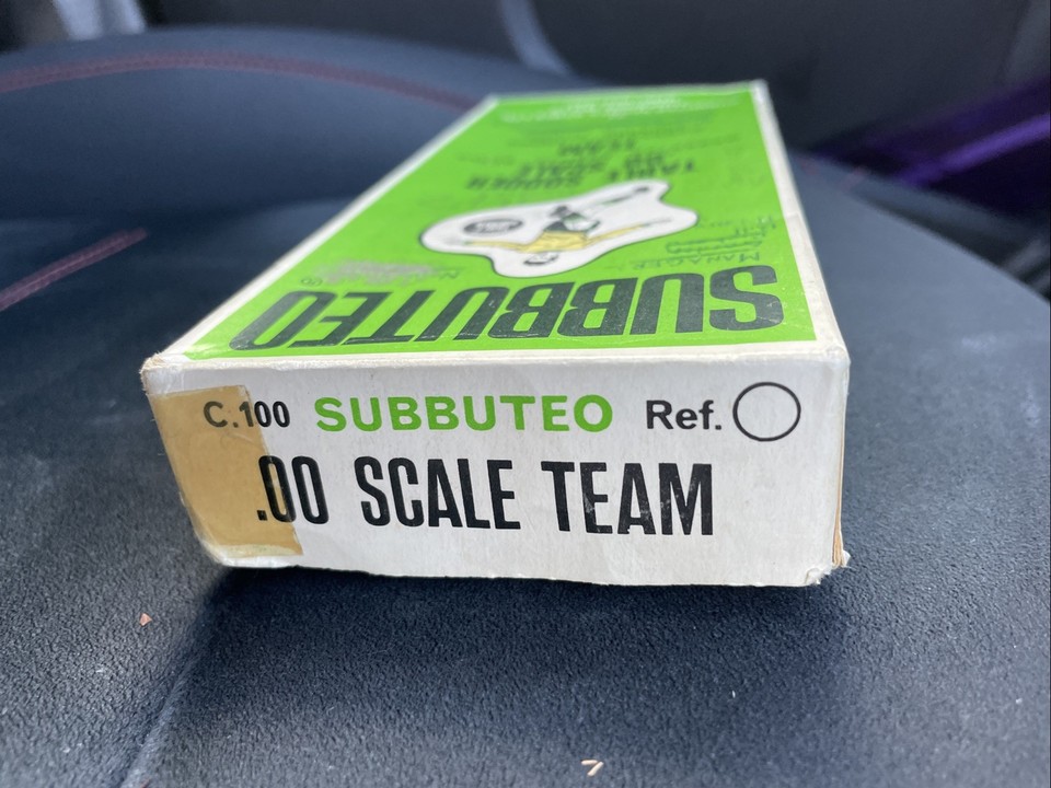 Subbuteo Motherwell HW Team Ref 185 -EMPTY BOX with Original Ref ...