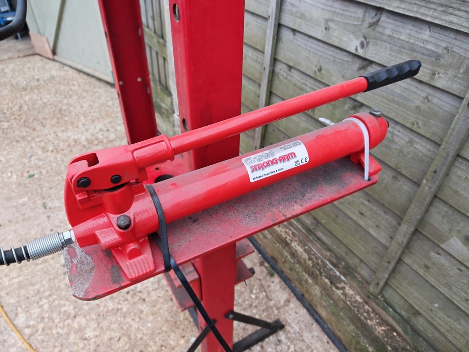 CLARKE STRONG ARM FLOOR STAND 10 TONNE PRESS BARGAIN | eBay UK