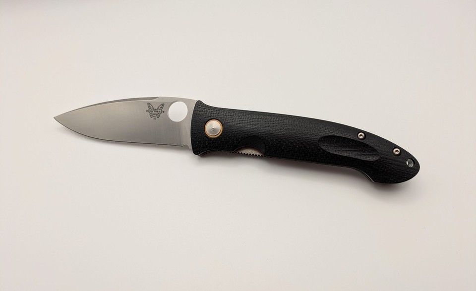 Benchmade Mini-Dejavoo 745 (Bob Lum) Satin Finish S30V Plain Edge ...