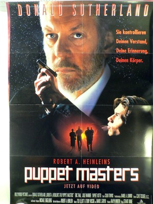 Puppet Masters - Donald Sutherland - Videoposter A1 84x60cm gefaltet (R ...