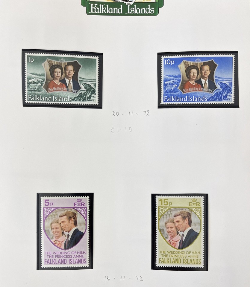 Falkland Islands 1969/74 Aviation Ships Flowers MNH(50+) MK8722 | eBay