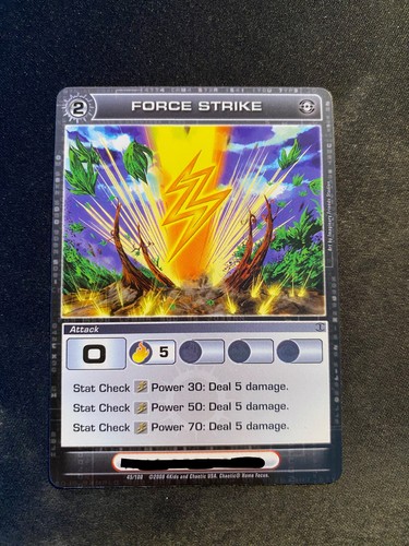 Force Strike - Chaotic Card - Silent Sands - Attack | eBay Australia